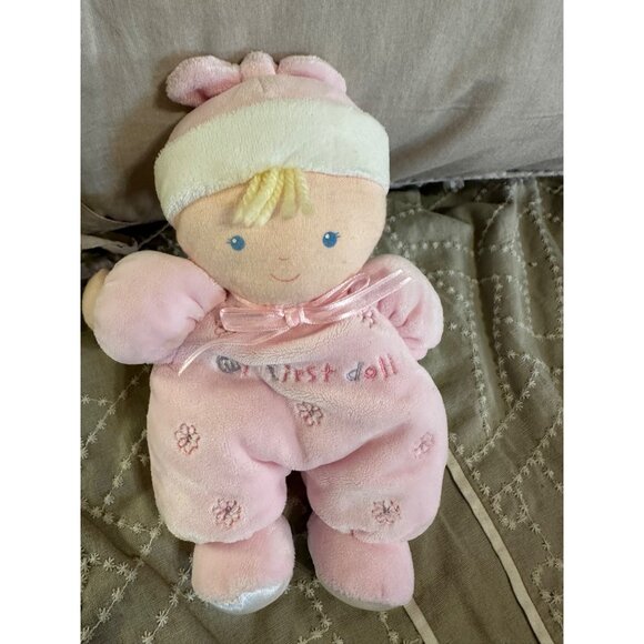 Carter's | Toys | Carters Just One Year Lovey Pink Velour Blonde My ...